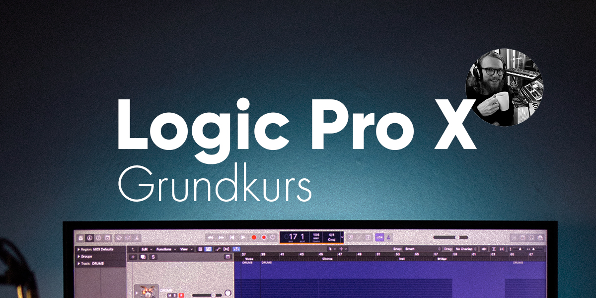 Grundkurs i Logic Pro X, 27 - 28 mars 2023 (Onlinekurs) | Musikalliansen
